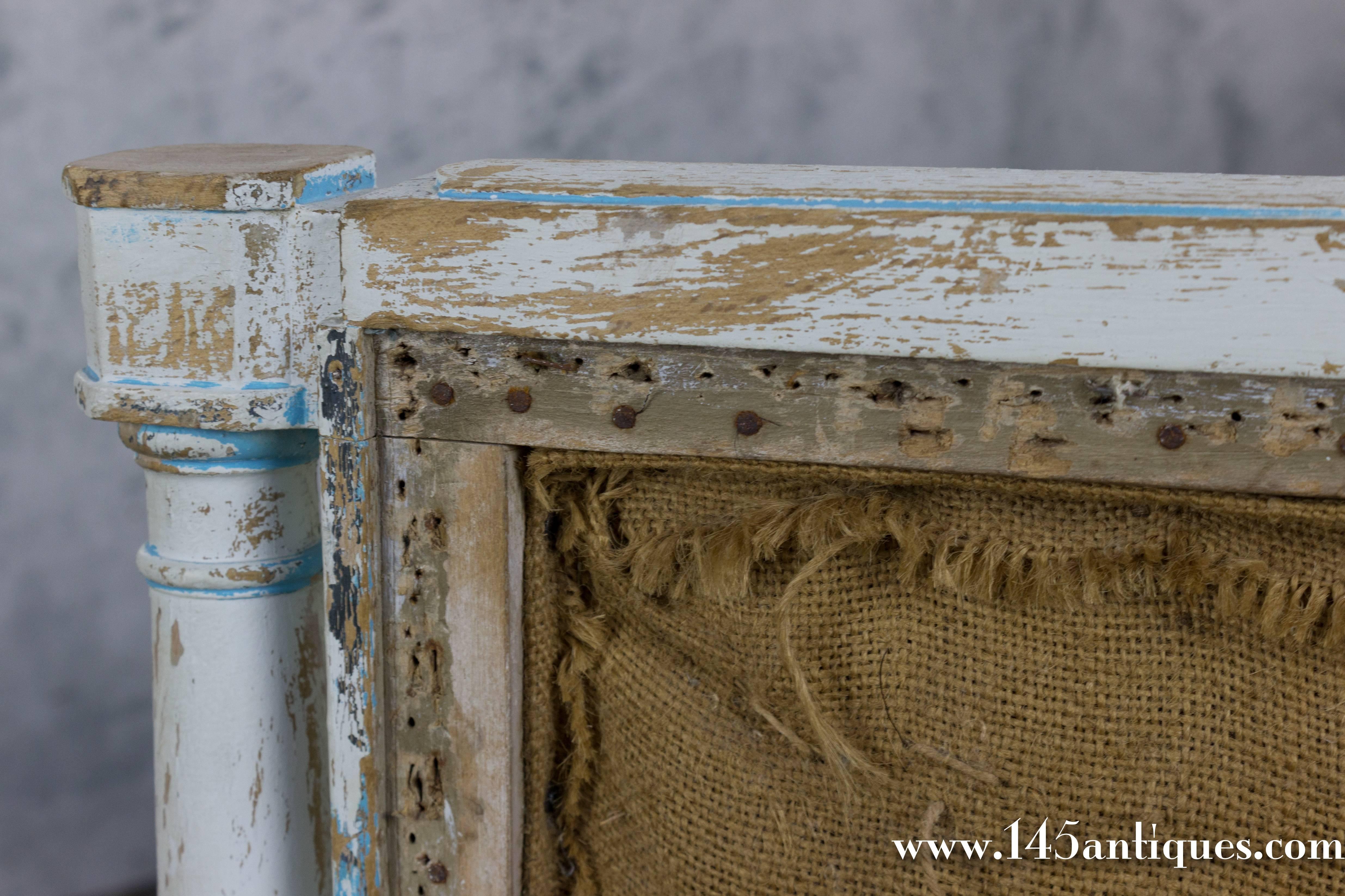 French Directoire Style Settee For Sale at 1stDibs