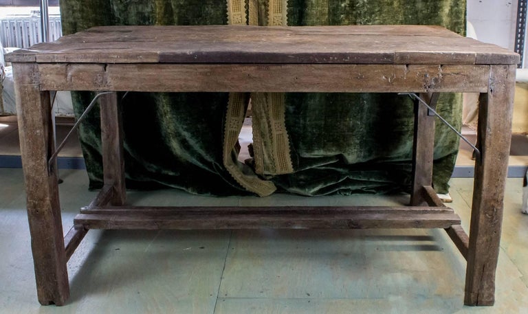 Large French Industrial Work Table at 1stDibs | large work table, work ...