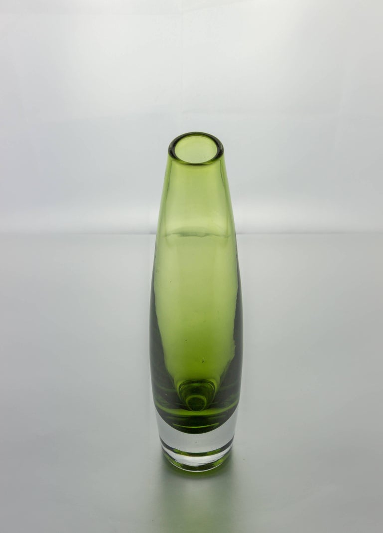 Modern Light Green Crystal Bud Vase at 1stDibs | crystal bud vases ...