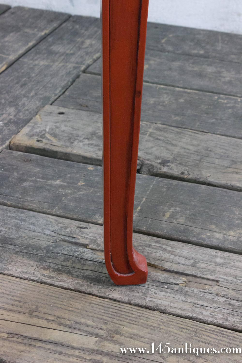 Chinese Modern Style Round End Table For Sale at 1stdibs