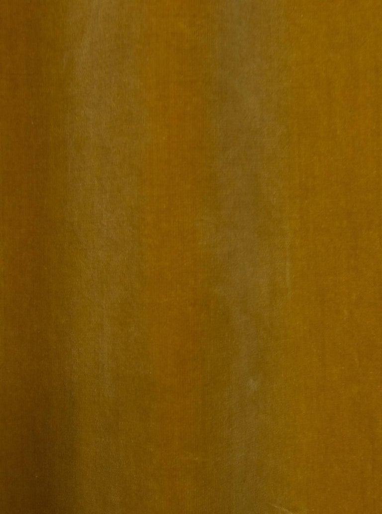 Pair of Gold Velvet Drapes at 1stDibs | gold velvet curtains, orange ...