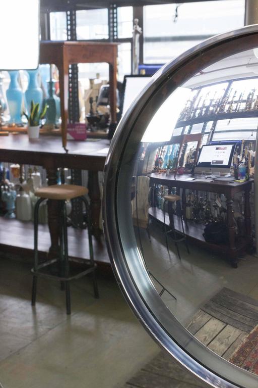 Modern Bullseye Mirror at 1stDibs