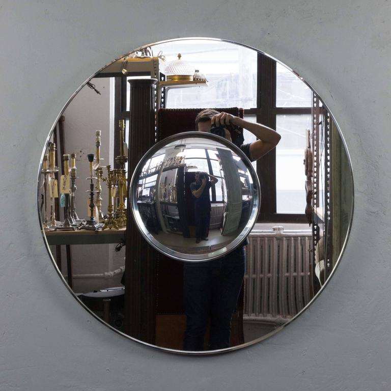 Modern Bullseye Mirror at 1stDibs