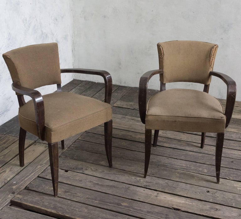 Pair of Bridge Chairs at 1stDibs | bridge chairs for sale