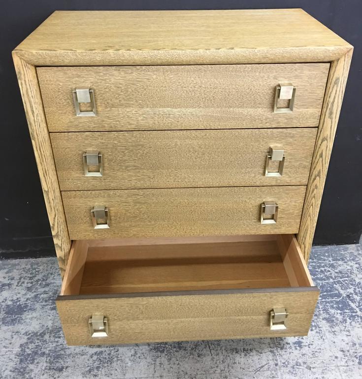 Fully Restored and Refinished Gilbert-Rohde Cerused Rift Oak Dresser at ...
