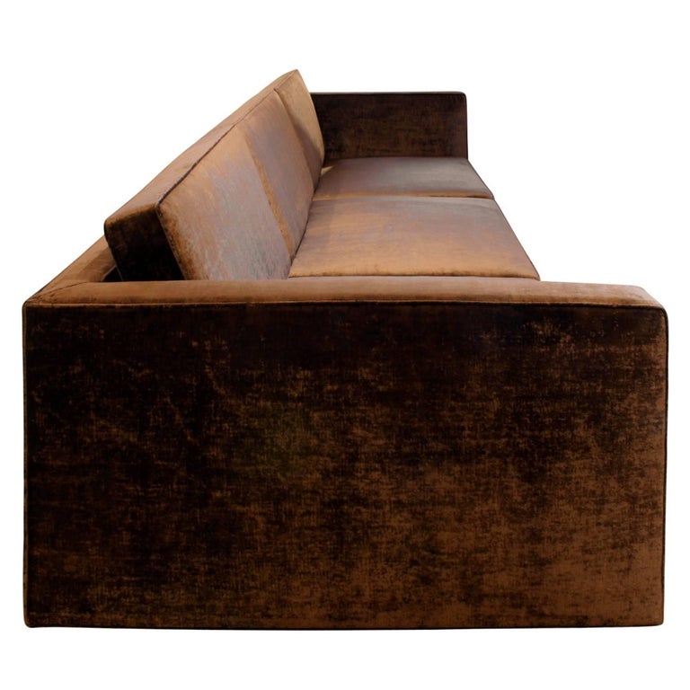 Harvey Probber Pair of Clean Line Sofas, 1965 at 1stDibs