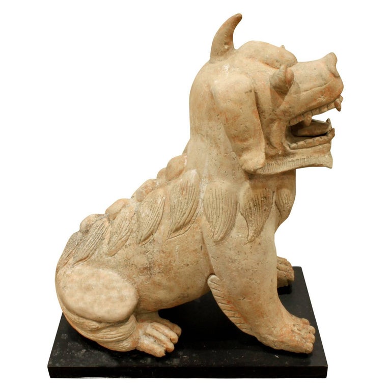 Large Chinese Ceramic Foo Dog, 1970s For Sale at 1stDibs