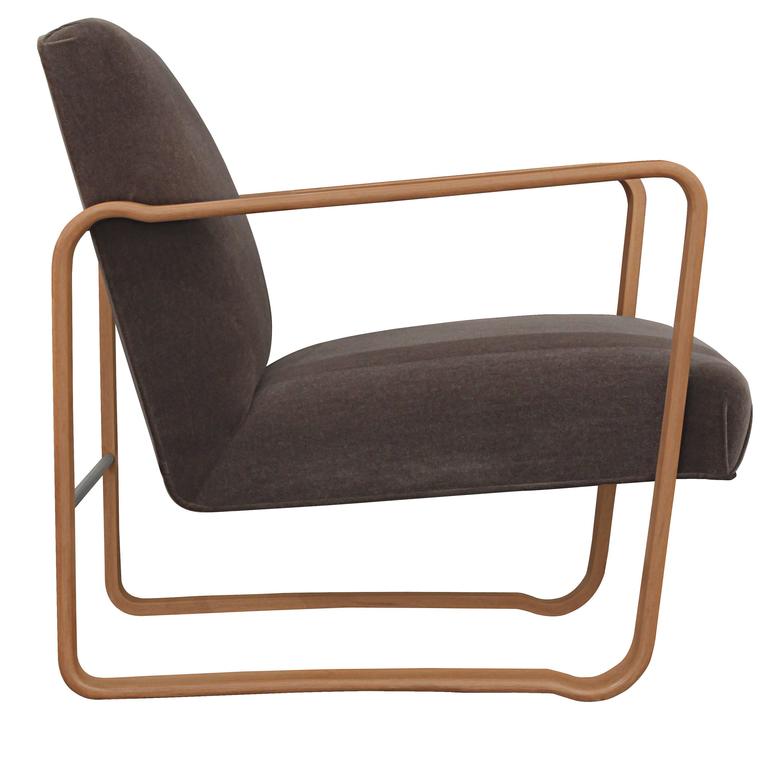 Pair of Rare "Modern Morris Chairs" by Edward Wormley at 1stDibs