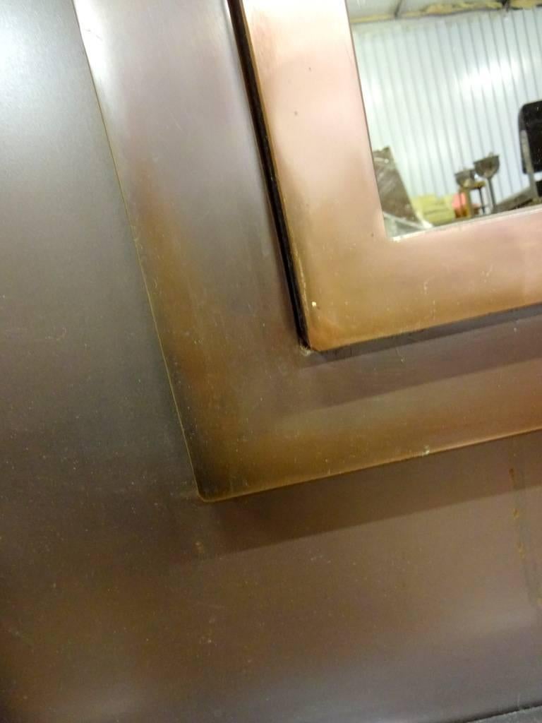 Large Neoclassical Patina Mirror For Sale at 1stDibs