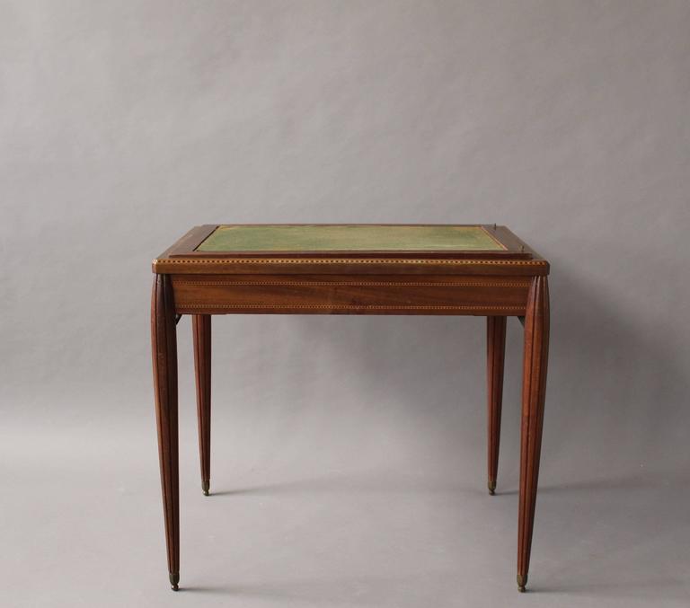 French Fine 1920s Rectangular Game Table at 1stDibs