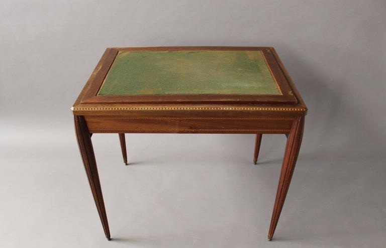 French Fine 1920s Rectangular Game Table at 1stDibs