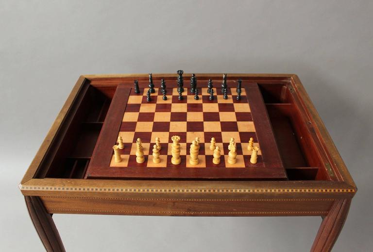 French Fine 1920s Rectangular Game Table at 1stDibs
