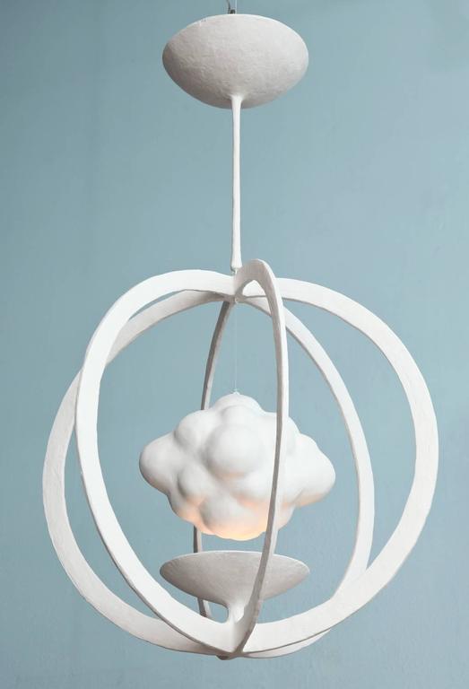 "Magritte," Illuminated Pendant by Alexandre Logé at 1stDibs