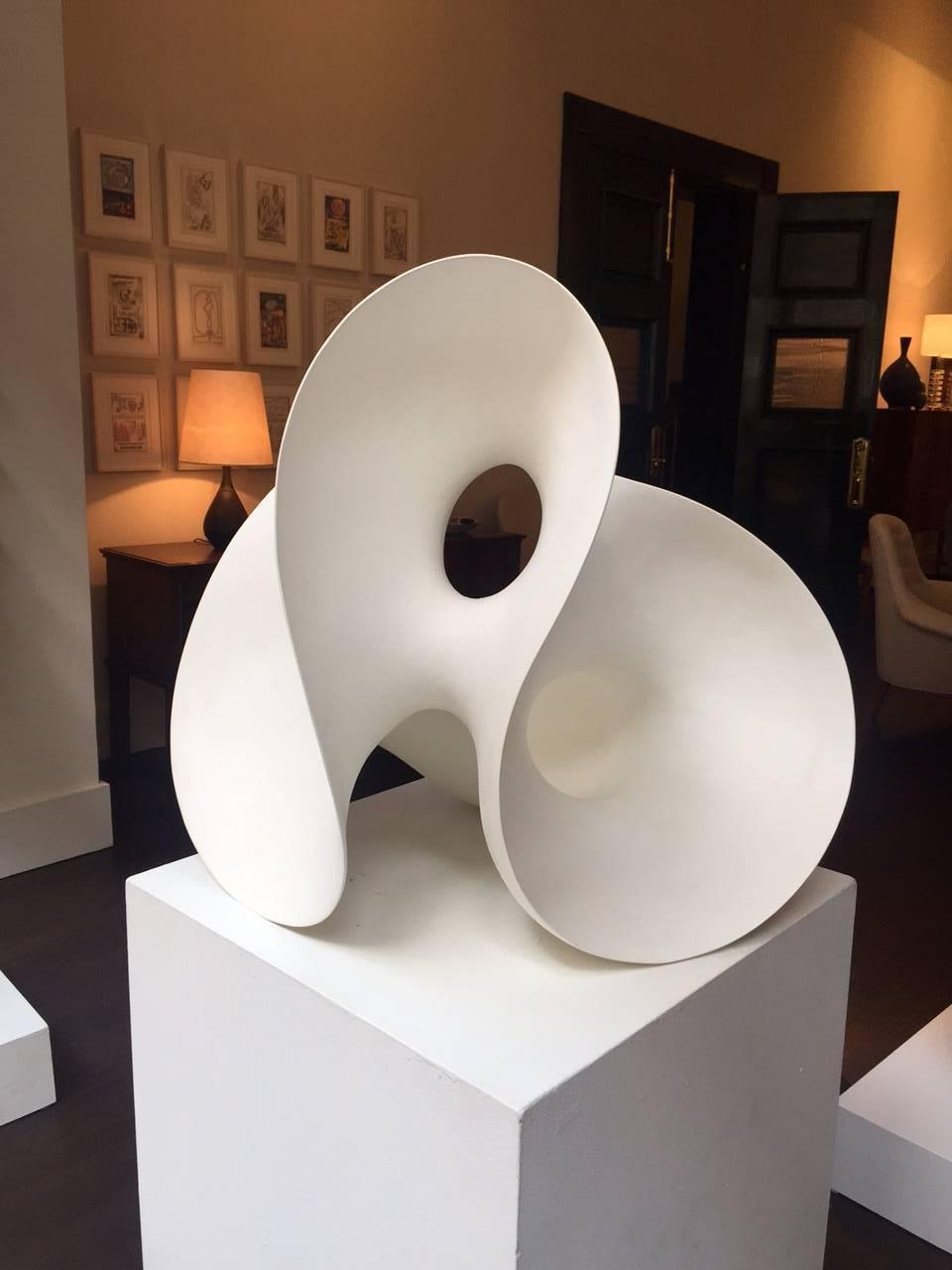 Eva Hild, "Loop" Unique Stoneware Sculpture, 2004 For Sale at 1stdibs
