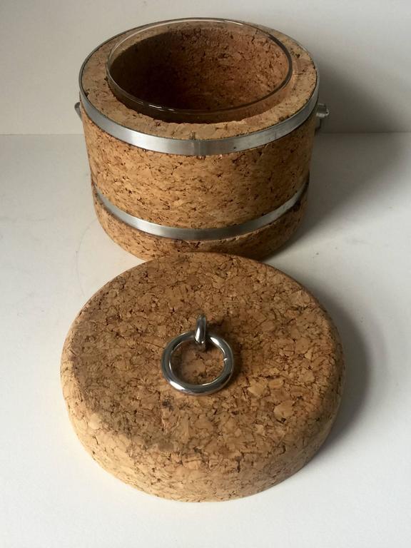 Cork Ice Bucket For Sale at 1stDibs