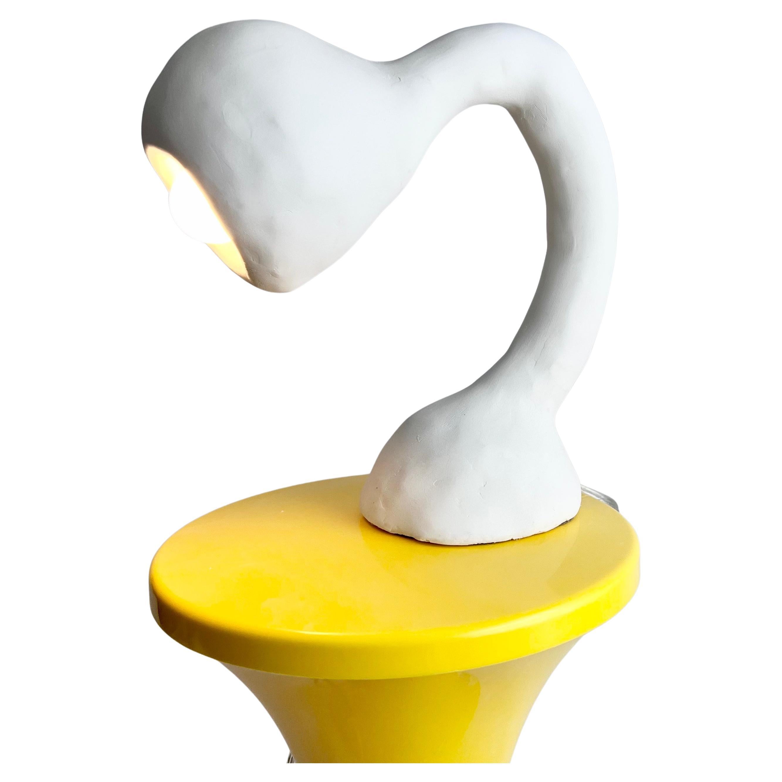 Biomorphic Lighting by Studio Chora, Table Lamp, Grey Concrete Finish ...