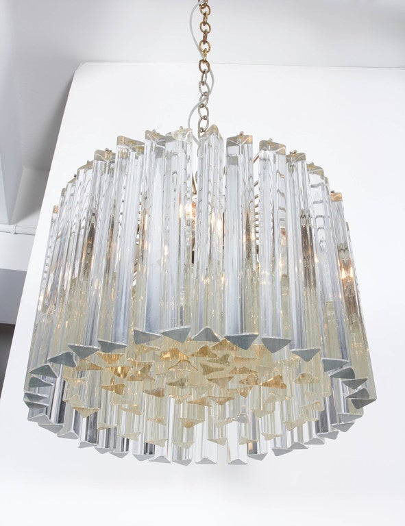 Dramatic Crystal Chandelier by Camer at 1stDibs