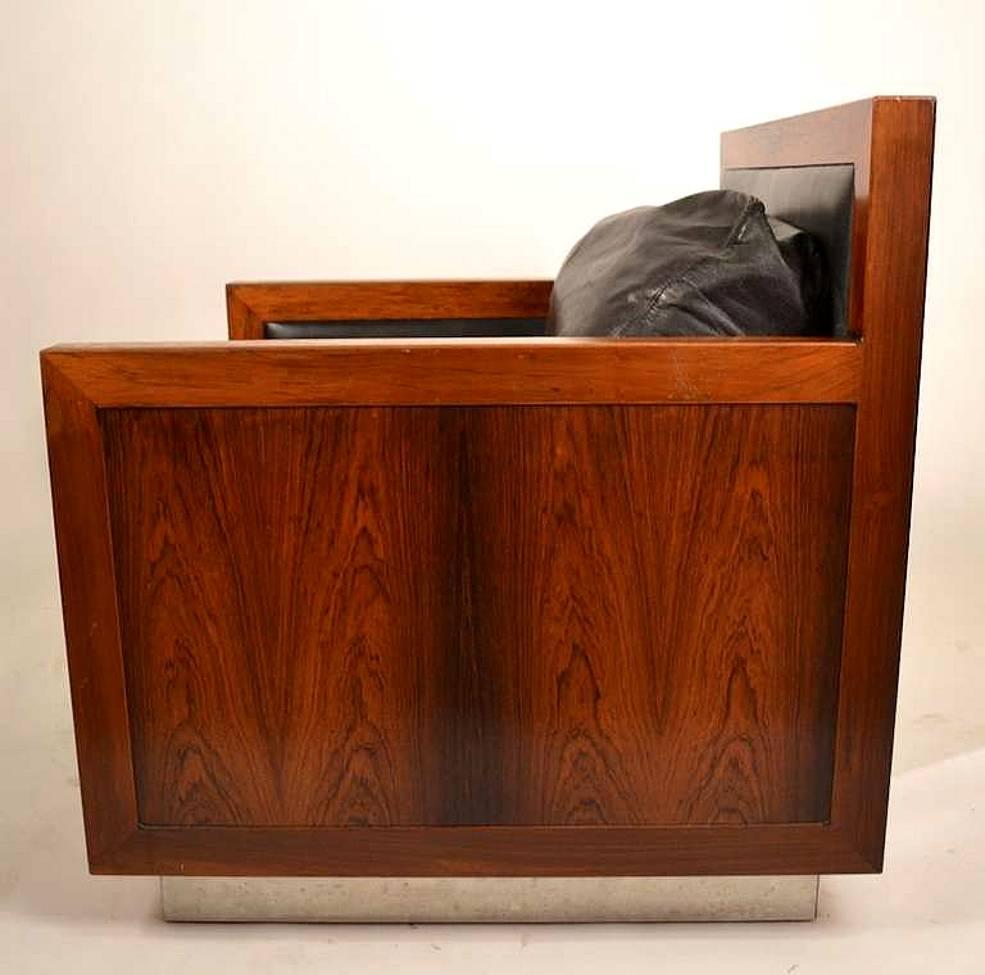 Rare Pair of Rosewood Chairs by Edward F. Knowles at 1stDibs | edward f ...