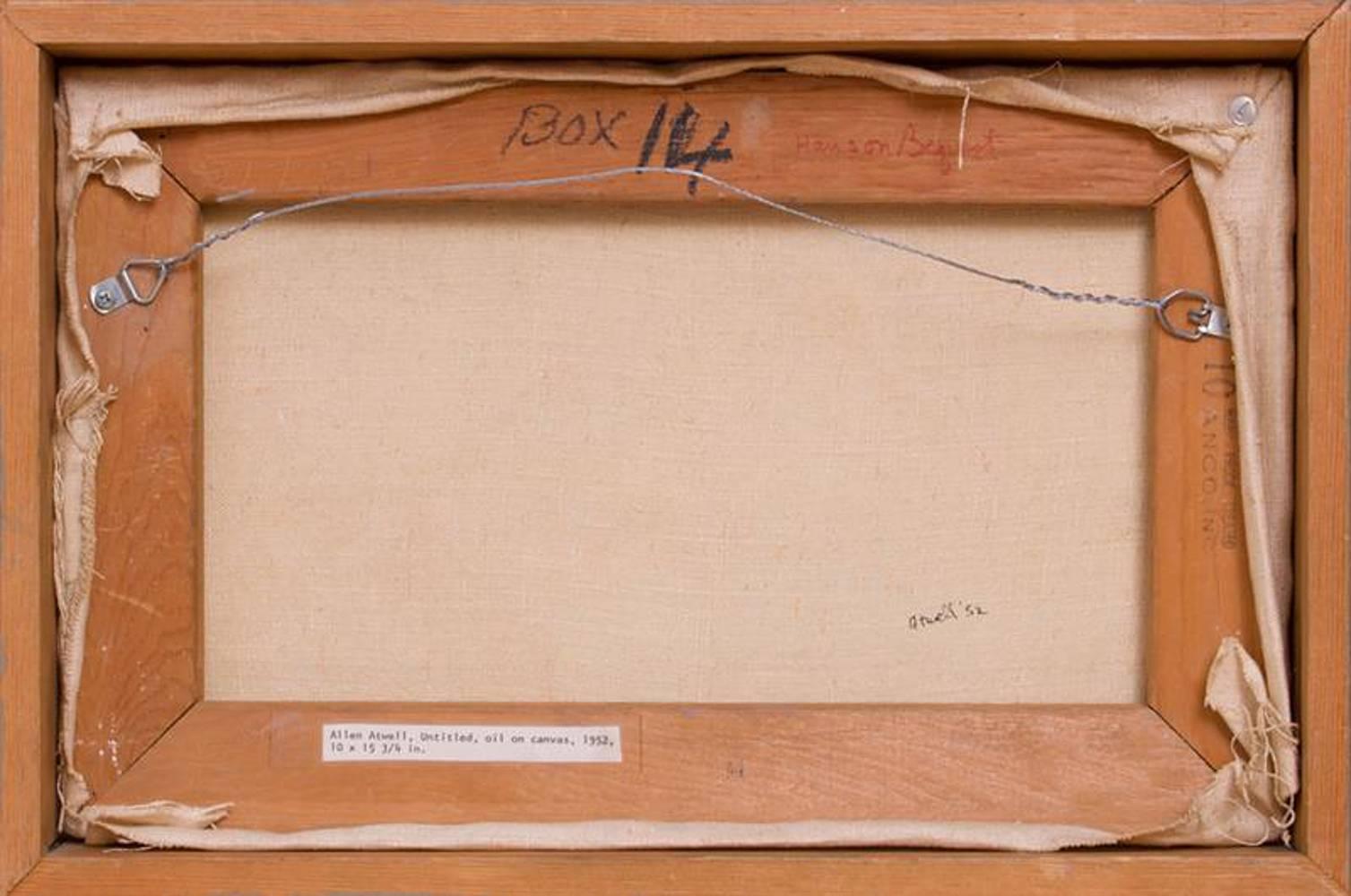 Untitled by Allen Atwell, Oil on Linen, 1952 For Sale at 1stDibs | alan ...