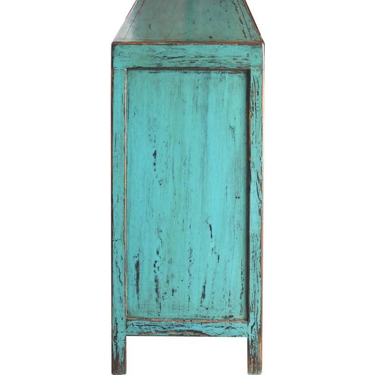 Turquoise Sideboard at 1stDibs