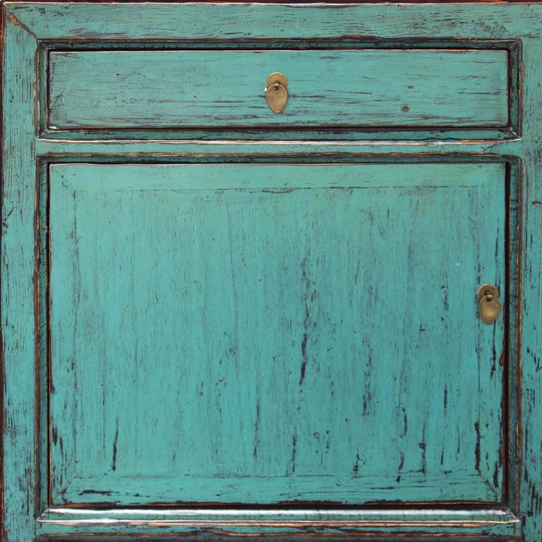 Turquoise Sideboard at 1stDibs
