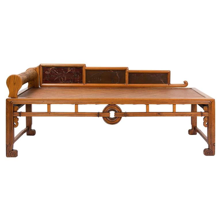Chinese Opium Bed, circa 1880 For Sale at 1stdibs