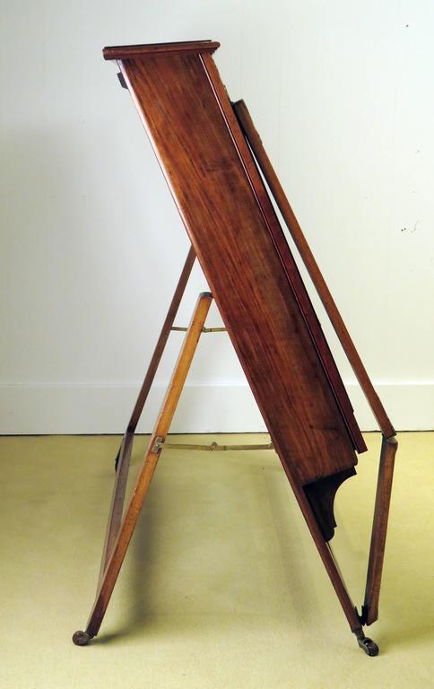 Rare English Victorian Folio Stand, circa 1880 at 1stDibs