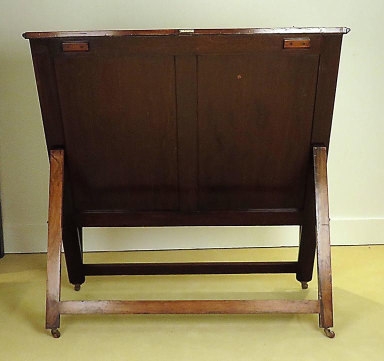 Rare English Victorian Folio Stand, circa 1880 at 1stDibs