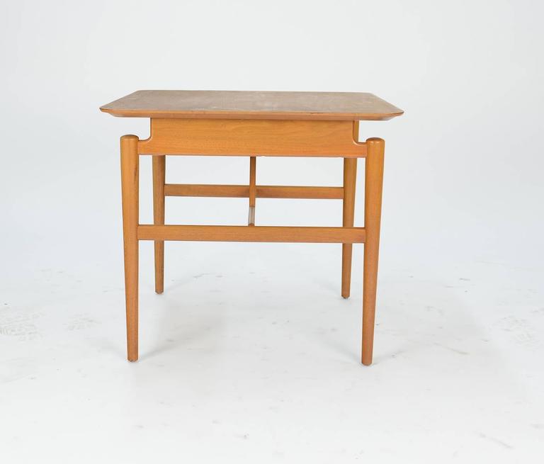 Rare Pair of Grand and Elegant Floating Top Side Tables by Finn Juhl ...