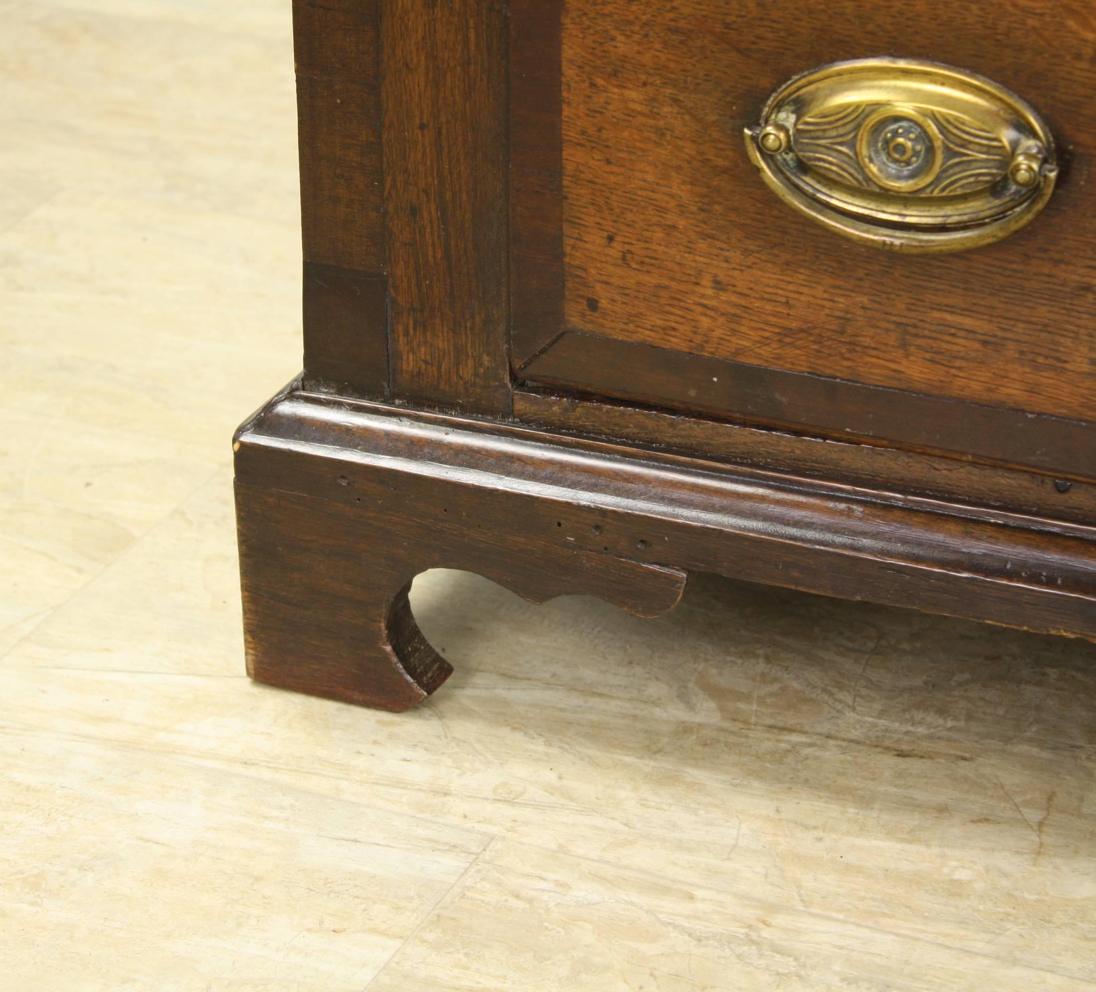 Antique English Oak Long Chest at 1stDibs | long antique dresser
