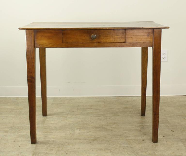 Antique Cherry Side Table at 1stDibs
