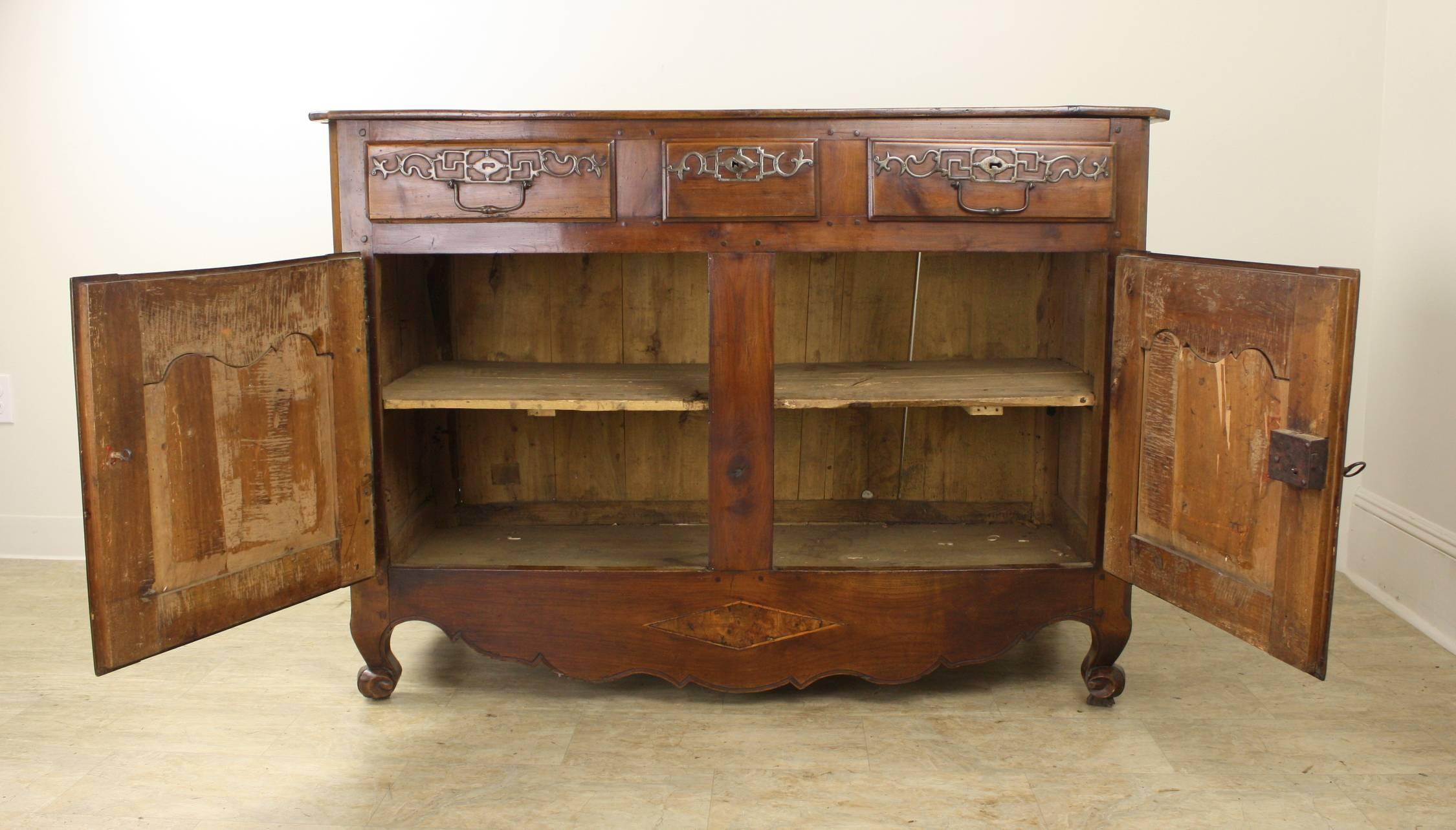 Exceptional Antique Cherry Snail Foot Buffet at 1stDibs | antique ...
