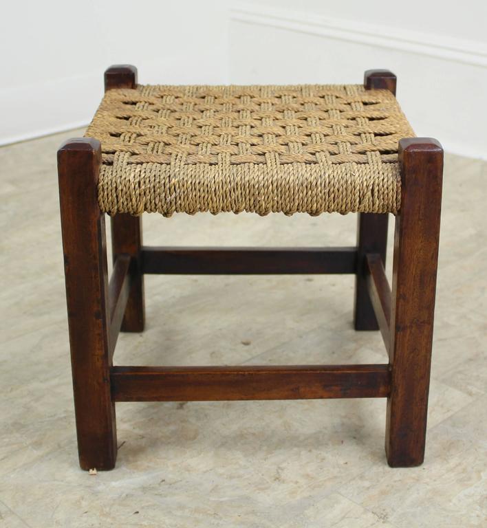 Antique English String Stool at 1stDibs