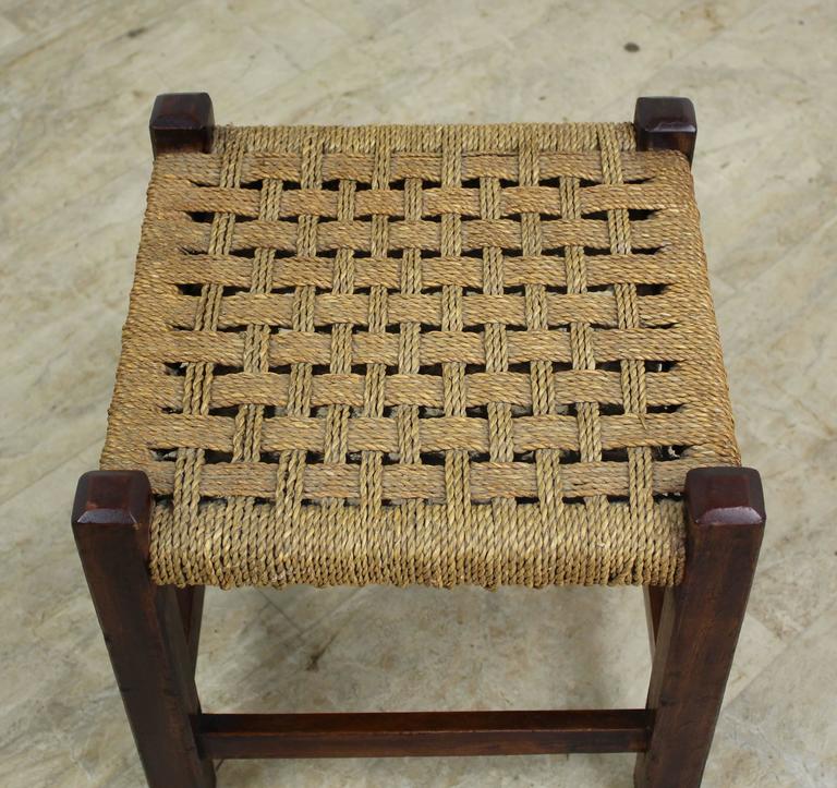Antique English String Stool at 1stDibs