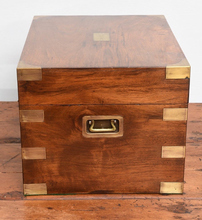 Antique Campaign Box at 1stDibs