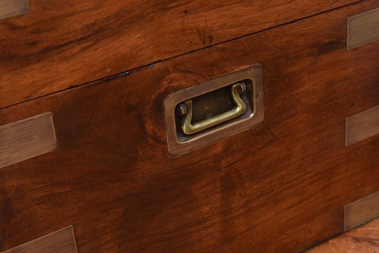 Antique Campaign Box at 1stDibs