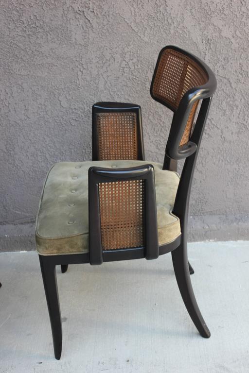 Set of Ten Edward Wormley for Dunbar Dining Chairs at 1stDibs