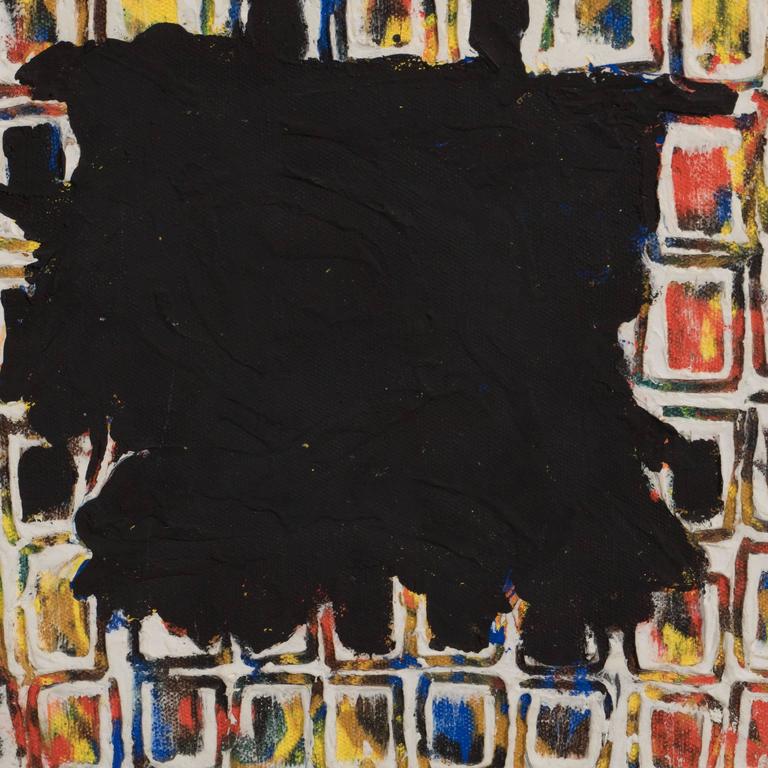 Mid-Century Modernist Oil on Canvas, Robert Richenburg Lost White, 1962 ...