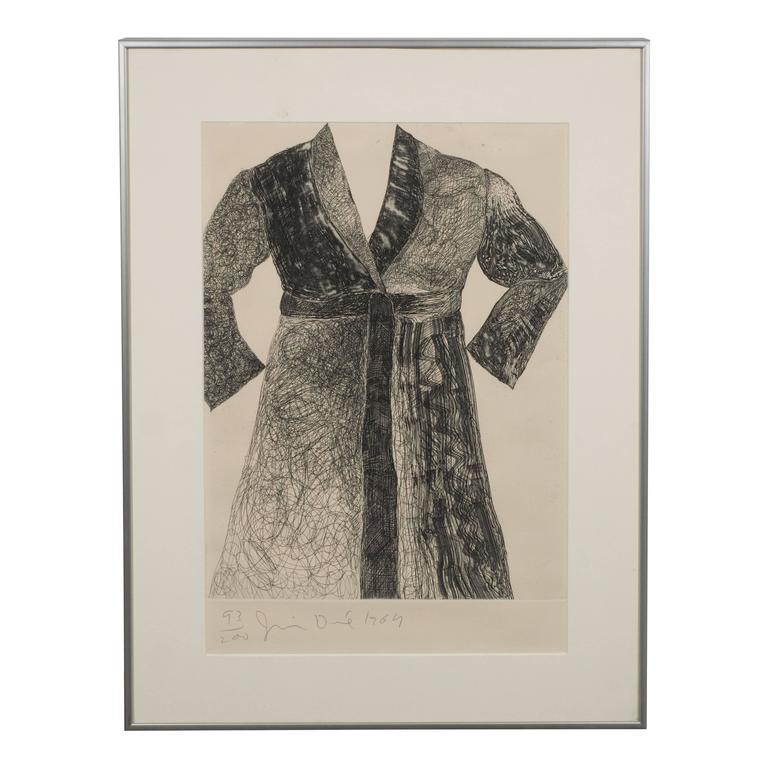 Jim Dime Etching "Bathrobe", from New York 10 ‘M.26’ at 1stDibs