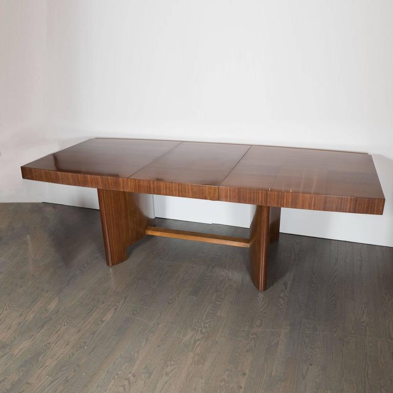 Art Deco Dining Table by Gilbert Rohde for Herman Miller in Burl and ...