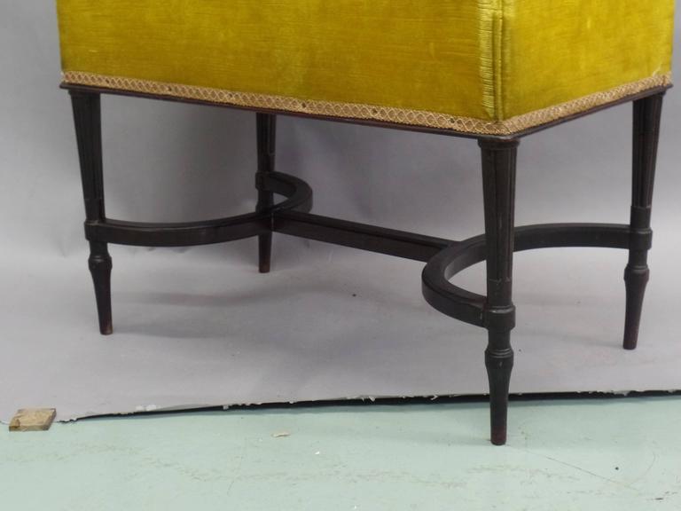 French Mid-Century Modern Neoclassical Louis XVI Piano Bench For Sale ...