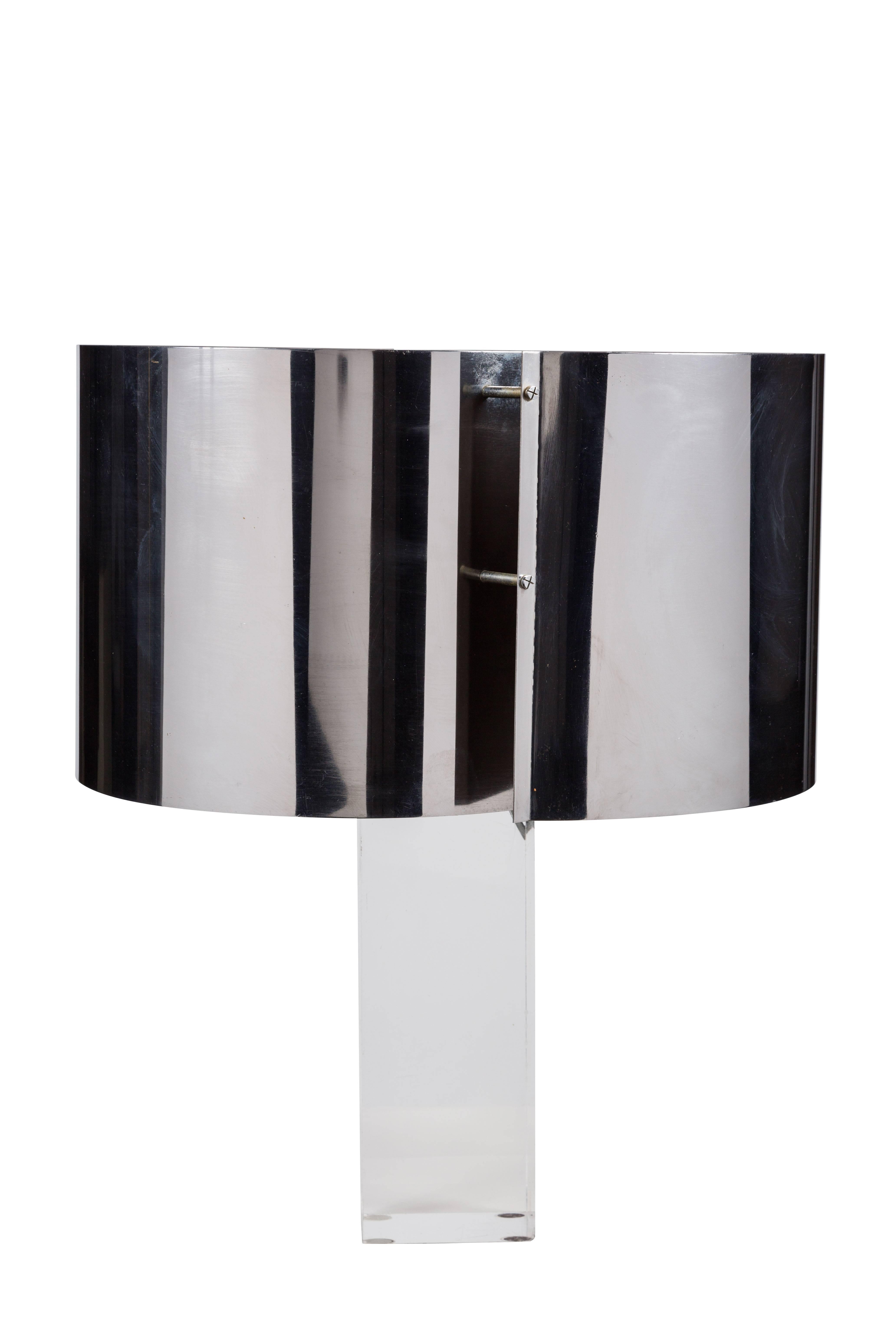 Rare Table Lamp by Gianfranco Fini and Fabrizio Cocchia For Sale at 1stDibs
