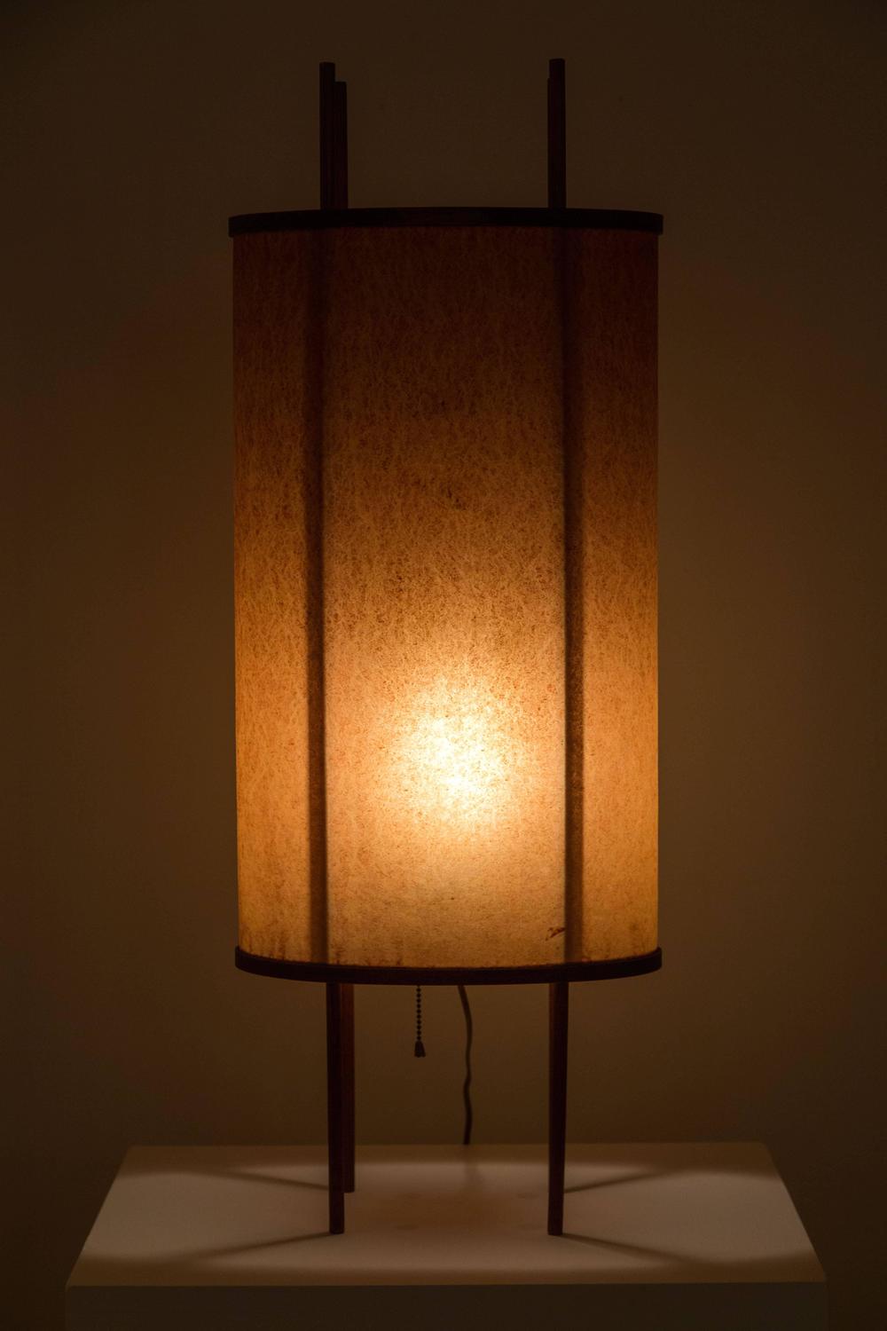 Japanese Modernist Table Lamp For Sale at 1stdibs