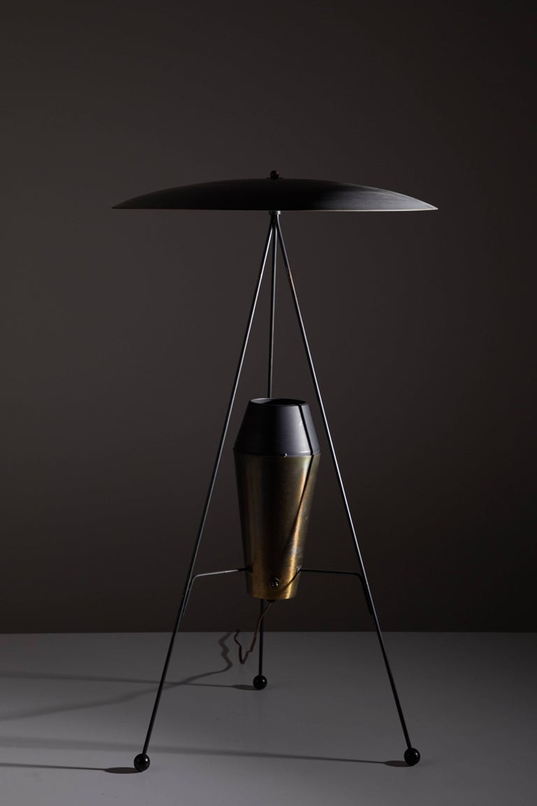 A.W. and Marion Model F-2 G Geller Floor Lamp for Heifetz at 1stDibs