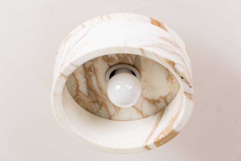 Marble Ceiling Light by Seguso at 1stDibs | marble flush mount light ...