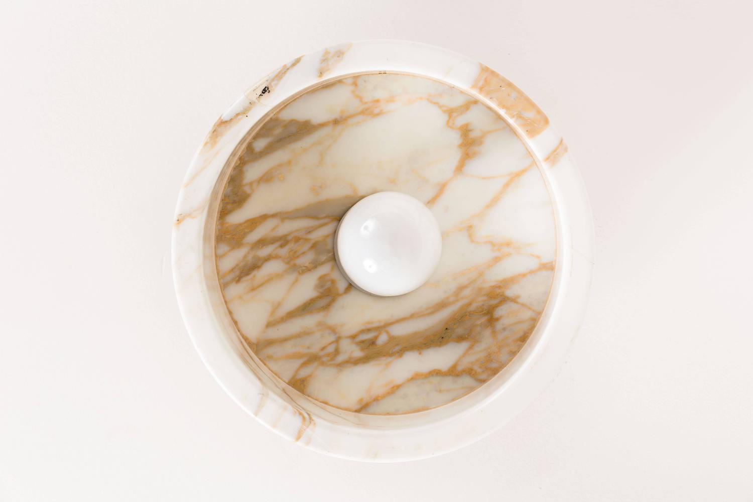 Marble Ceiling Light by Seguso at 1stdibs