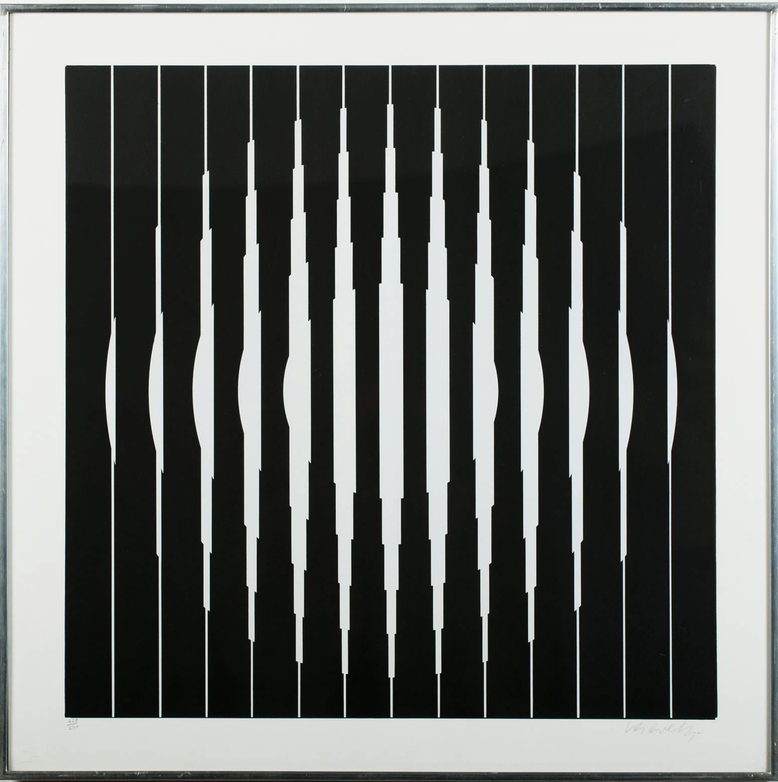 Victor Vasarely, 1970s Signed and Numbered Print at 1stDibs