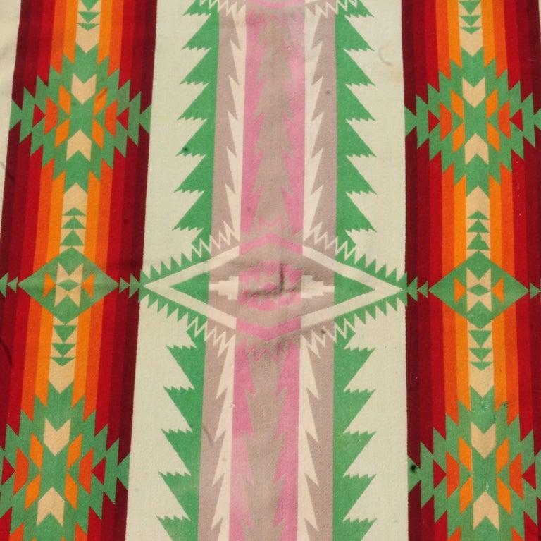 Pendleton Indian Blanket / Cayuse Dated 1909 at 1stDibs