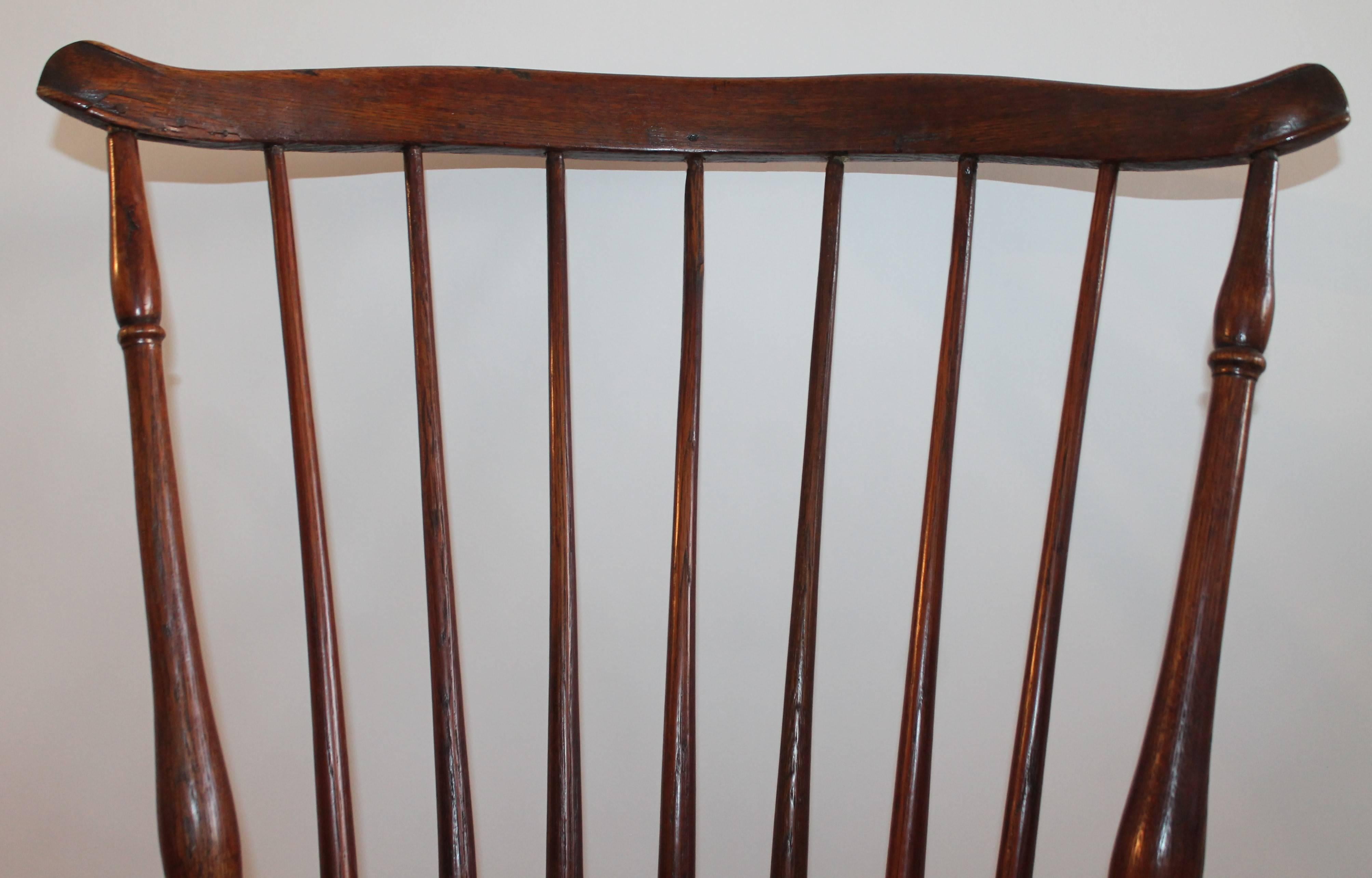 18th Century Windsor Chairs, Matching Pair at 1stDibs