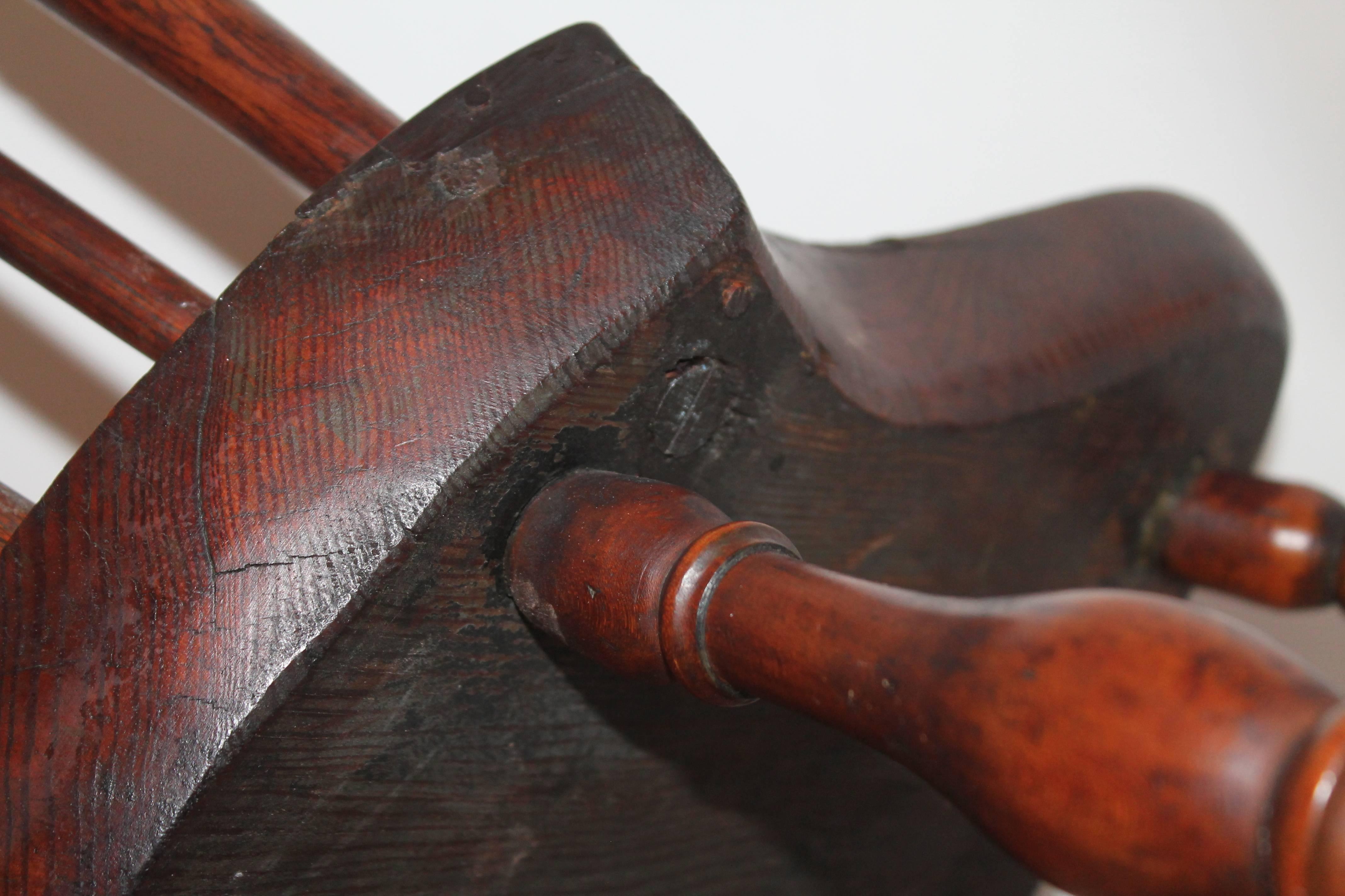 18th Century Windsor Chairs, Matching Pair at 1stDibs